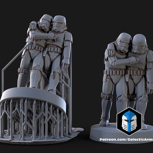 🎲 1:48 Scale Stormtroopers - 3D Print Files・ 3D File for 3D printing・Cults