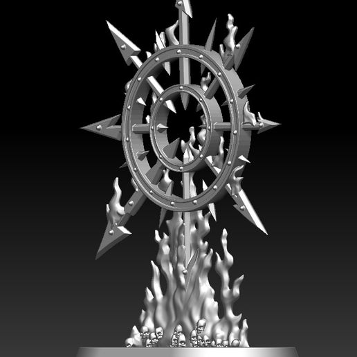 STL file Eightfold Doom-Sigil 🎲 ・3D printing design to download・Cults