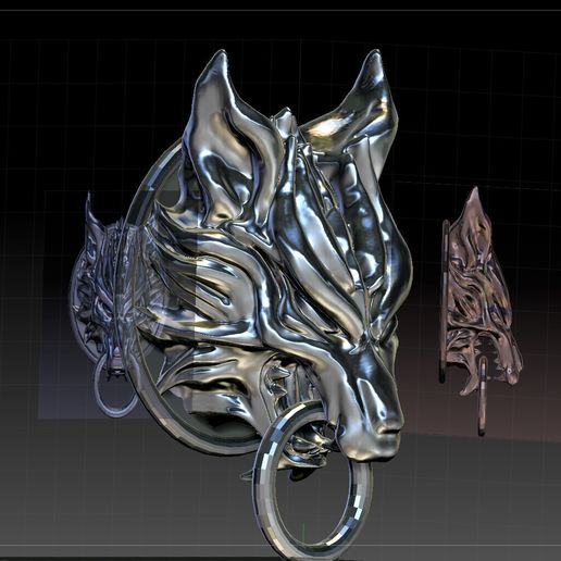 STL file FENRIR FF7 🐺 ・Design to download and 3D print・Cults