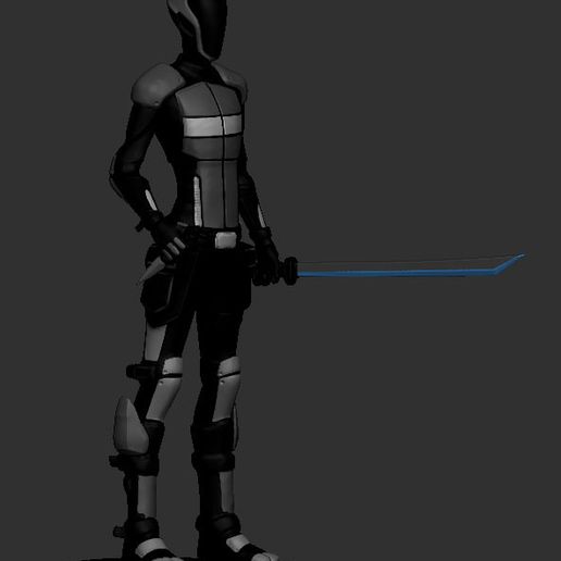 STL file BORDERLANDS - Zer0 🎲 ・3D printing design to download・Cults