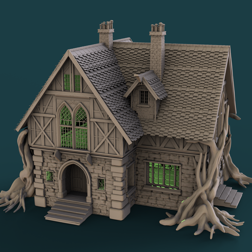 🏘️ Wildlife Houses - house #3・Archivo STL para Impresión 3D・Cults