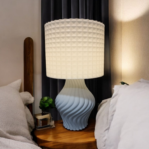 STL file Contemporary Lamp with Sophisticated Design 🔦 ・Model to ...