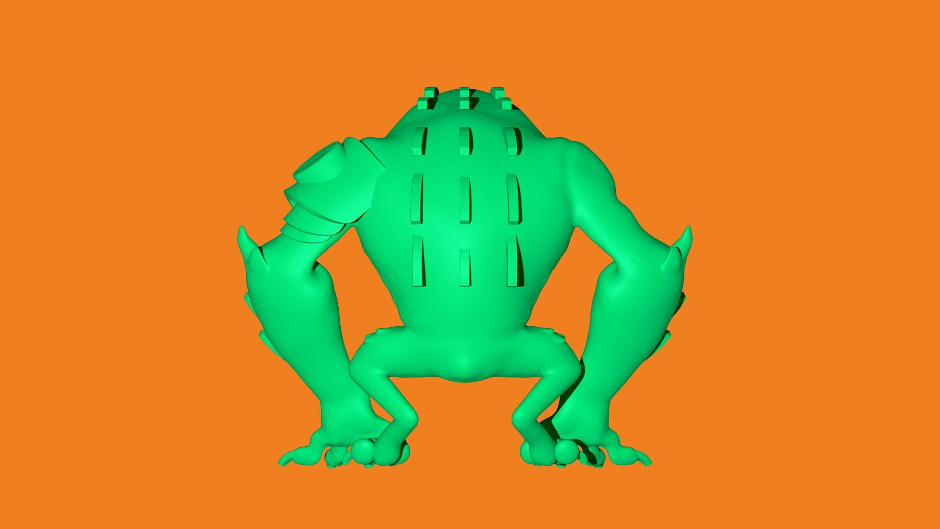 Download free STL file BEN 10 - Alien Wildmutt FREE • Object to 3D print ・ Cults