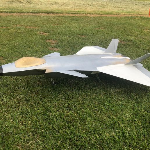 🛩️ 3d printed RC-Jet J20 /active canards and retracts・ STL File for ・Cults
