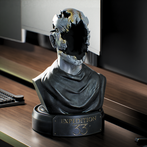 👤 Curator Bust of Clair Obscur Expedition 33 Expedition 33 - Final Boss ...