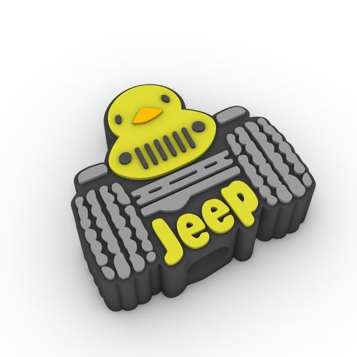 🦆 Straw Topper duck duck jeep Fits Standard & Stanley Straws | STL, 3MF ...