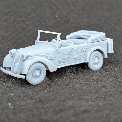 🚗 Tatra 57k “Hadimska” - opened and closed (Czech, WW2)・ 3D File for 3D ...
