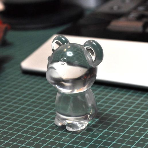 🪞 TinyBear・Free 3D File for ・Cults