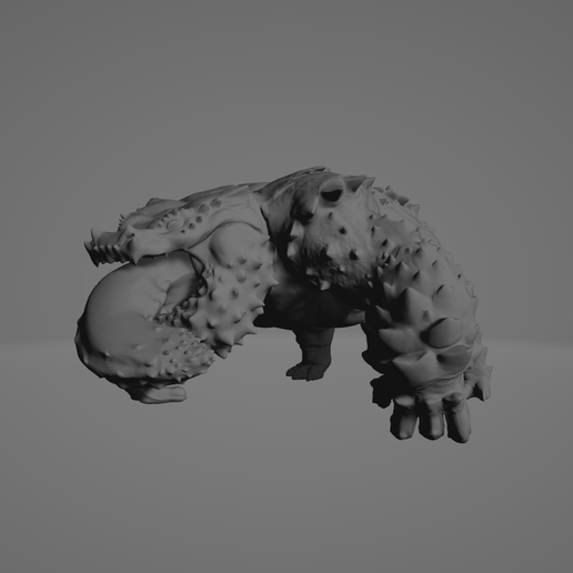 👹 MONSTER HUNTER CHATACABRA・ STL File for 3D printing・Cults