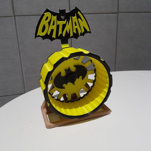 Archivo STL Batman Hamster Wheel 🐹 ・Objeto de impresión 3D para ...