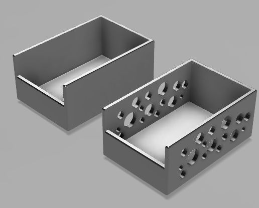 STL file SQUARE STACKABLE DRAWER / DRAWER - TRADITIONAL AND ARTISTIC ...