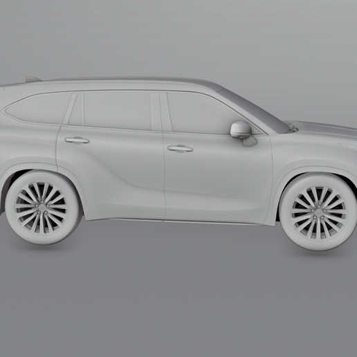 🚗 Toyota Highlander 2021・ STL File for ・Cults