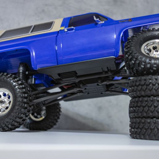🪨 Rock sliders for Traxxas TRX-4M Chevrolet K10 High Trail 1:18・Free ...