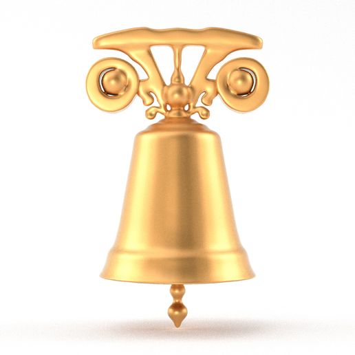 🔔 Bell No.5・ STL File for 3D printing・Cults