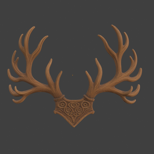 🤘 Antlers Horns・ STL File for 3D printing・Cults