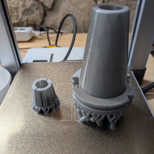 Free STL file ISO50 DIN 69871 ER40 🔧 ・3D printing model to download・Cults