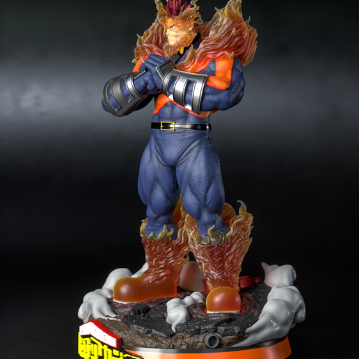 💬 Endeavor - My Hero Academia - Fullsize・ 3D File for 3D printing・Cults