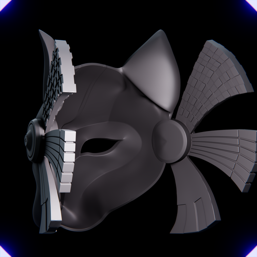 🐱 BASTET MASK V4 WITH SOME INSPIRATION FROM STARGATE・ STL File for ・Cults