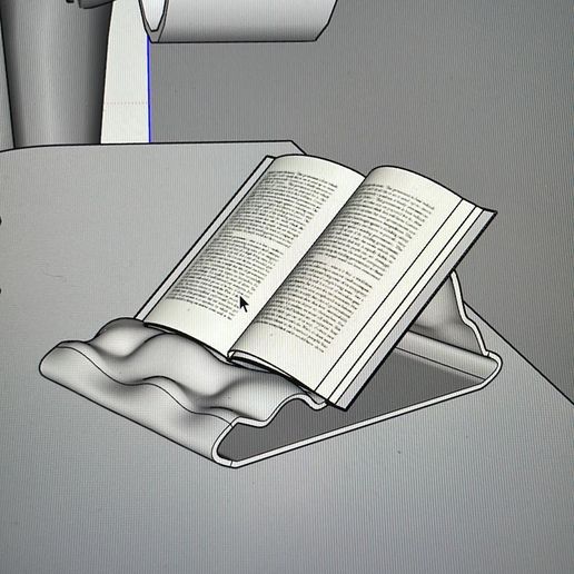 📚 Book holder・Free STL File for 3D printing・Cults