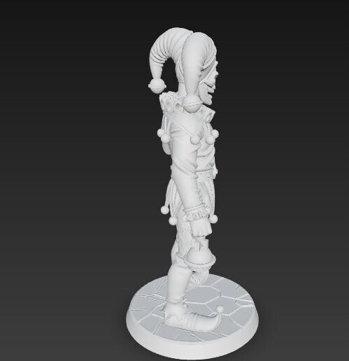 😀 Grinning Fear – 3D Printable Deadly Jester Figure Model・ STL File for ...