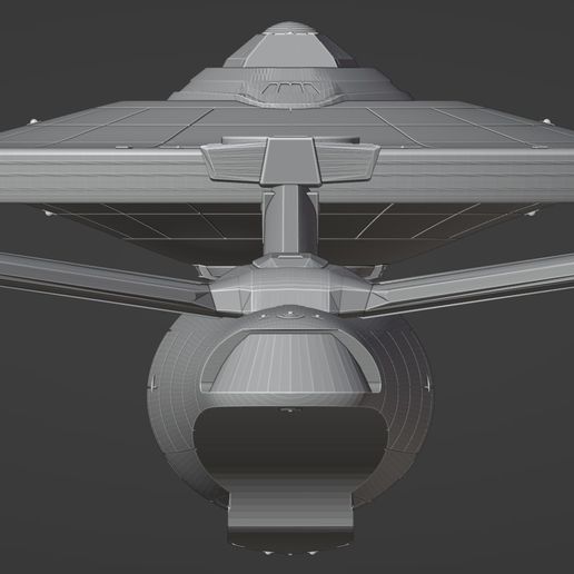 🖖 Federation Mogami Class Heavy Cruiser・Free 3D File for 3D printing・Cults