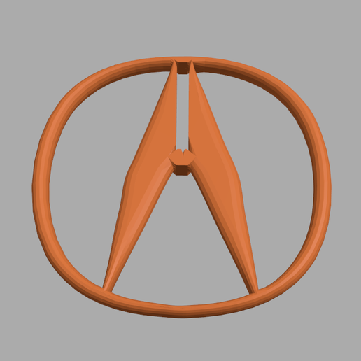 🏠 Acura logo・ STL File for 3D printing・Cults