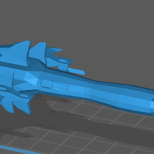 Free OBJ file Centauri Maximus Class Frigate 🎲 ・3D printer model to ...