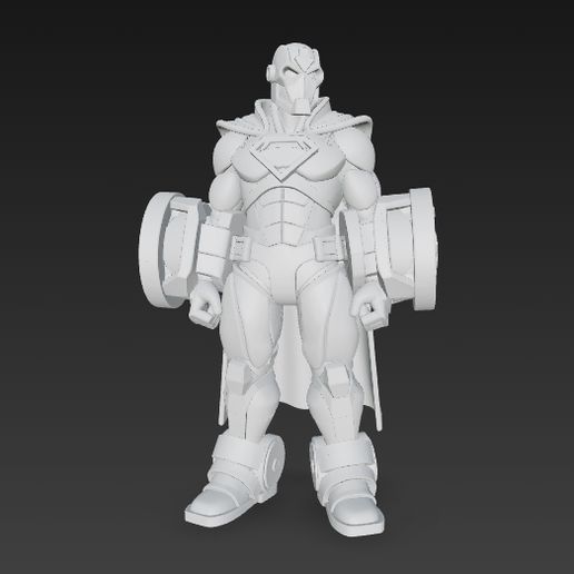 🧸 Cyber Hero Armor – Retro Sci-Fi 3D Model・ STL File for 3D printing・Cults