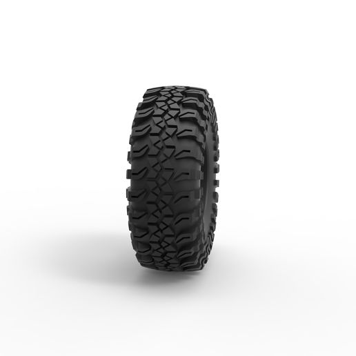 3D file Diecast offroad tire 135 Scale 1:25 🚗 ・3D printable model to ...