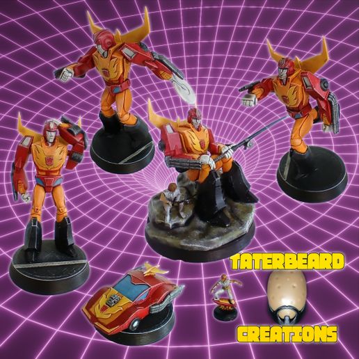 🤖 DOUBLE PACK!!! Hot-Rodder Convertible Robot/Firebird Funnycar + Prime ...