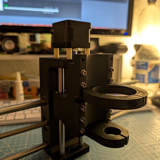 Archivo STL CNC 3018 Pro Z-axis update (150mm) for Proxxon FBS 240/E 🧞‍♂️ ・Modelo de impresora ...