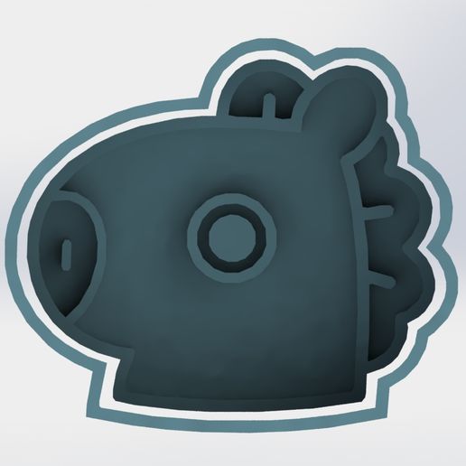 STL file BT21 MANG MASK COOKIE AND DOUGH CUTTER (BTS J-HOPE) 🍪 ・3D ...