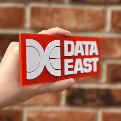 STL file Data East Logo 🎲 ・3D print model to download・Cults