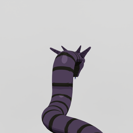 🎨 Manda "Naruto" Textured Model・ OBJ File for ・Cults