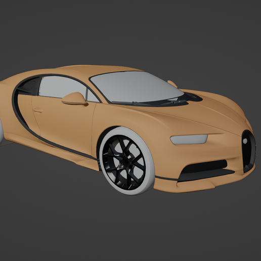 🇫🇷 Bugatti Chiron・ STL File for ・Cults