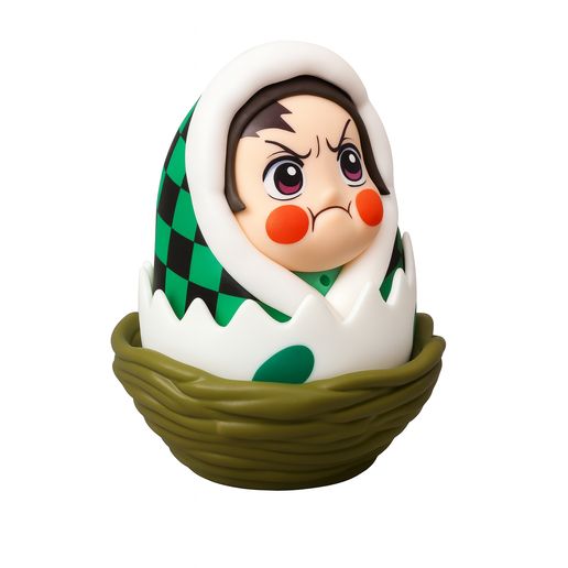 🥚 Pack of 4 Egg Figures - Demon Slayer (Kimetsu no Yaiba)・ STL File for ...