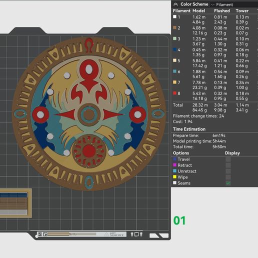 🕰️ The Over Designed Majora's Mask Clock Print in Place (Commercial Use ...