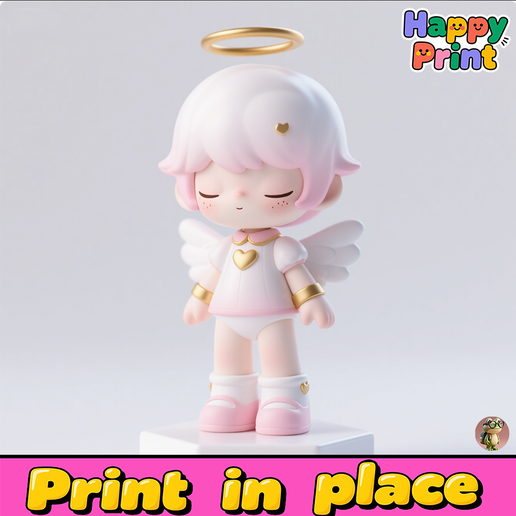 👧 little girl・ STL File for 3D printing・Cults