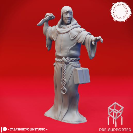 3D file Cultist Clan - Tabletop Miniatures (Pre-Supported) 🎲 ・3D print ...