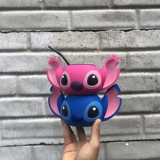 🧉 Mate Stitch | Angela NO AMS Multipart Nost3rd・ STL File for 3D printing・Cults