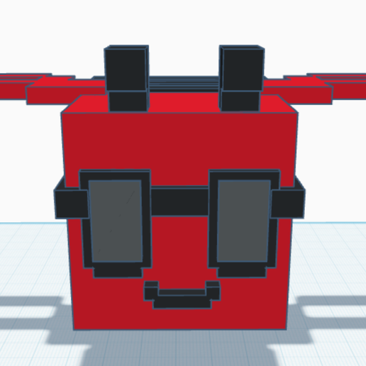 disco bee white background