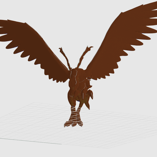 🐉 BIRDRAMON - AWESOME FENIX!・ STL File for 3D printing・Cults