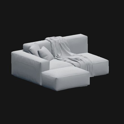 STL file sofa couch seating 08 🛋️ ・3D print design to download・Cults