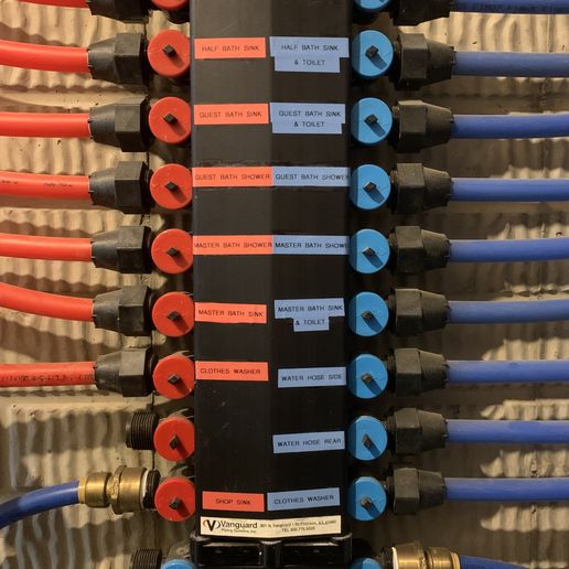 🚰 Water Manifold Key・ STL File for 3D printing・Cults
