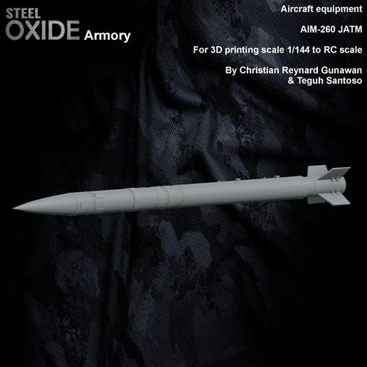 ️ US AIM-260 A JATM・ STL File for 3D printing・Cults