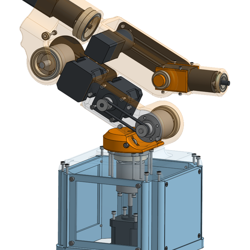 🤖 6 Axis Robot Arm -- NKL Robotic Arm V1・ STL File for 3D printing and ...