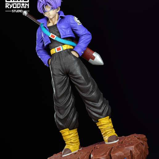🔮 FUTURE TRUNKS DRAGON BALL・ 3D File for ・Cults