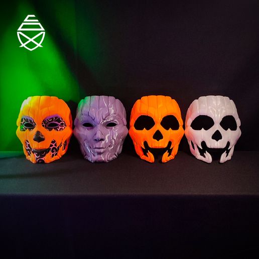 🎃 Pumpkin Mask・ 3D File for 3D printing・Cults
