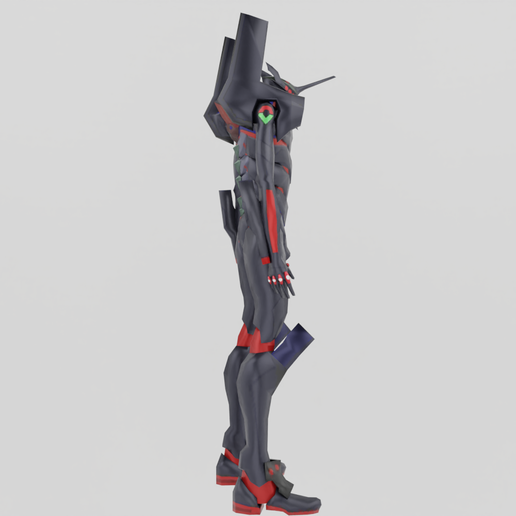 🎲 Evangelion EVA MK 09 2 Textured Lowpoly・ OBJ File for ・Cults