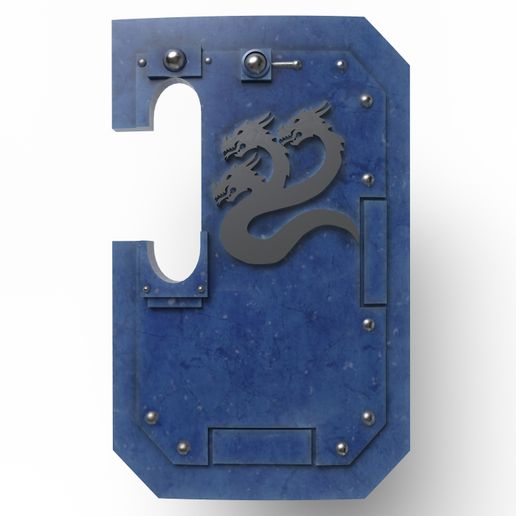 🛡️ Alpha Legion 30k shield・Free STL File for 3D printing・Cults